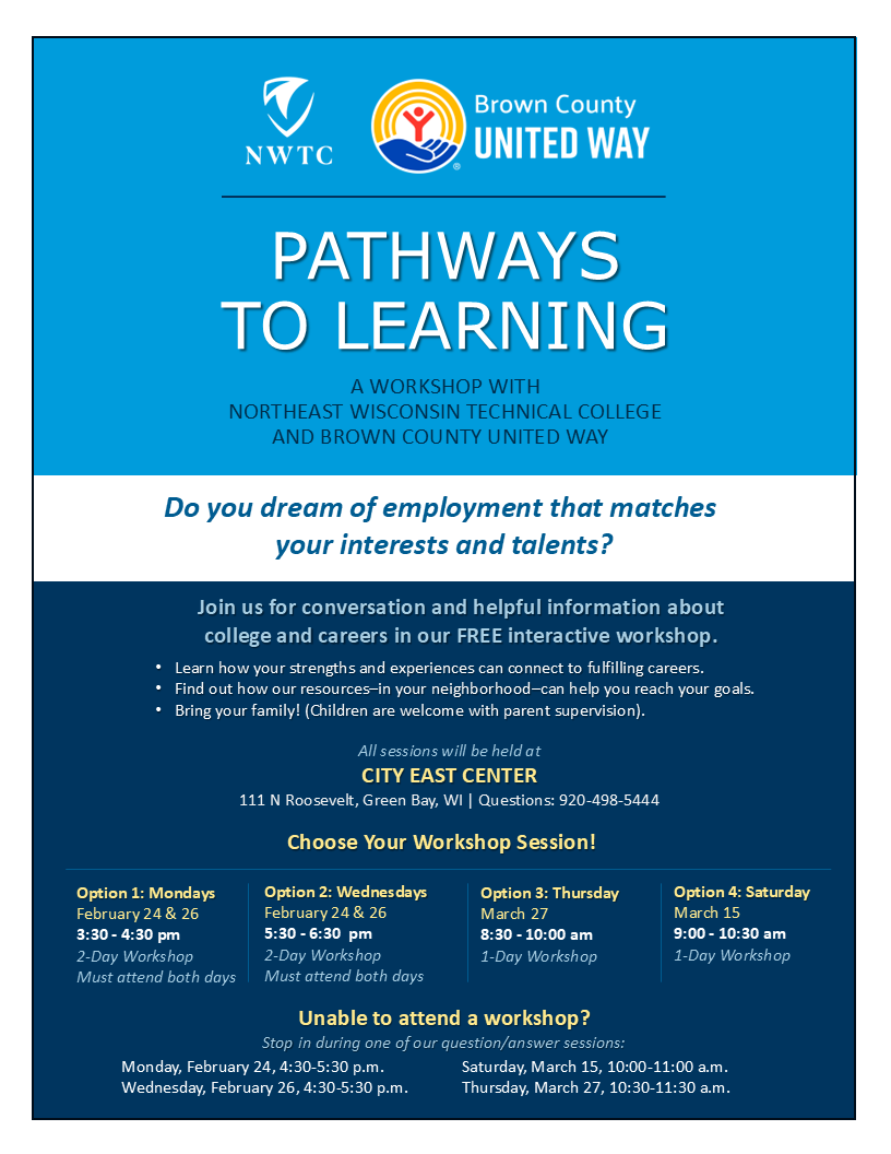 Pathways to Learning - Brown County United Way